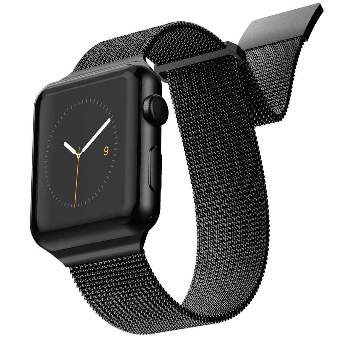 Ремешок X-Doria Mesh Band Apple Watch 38/40mm Черный