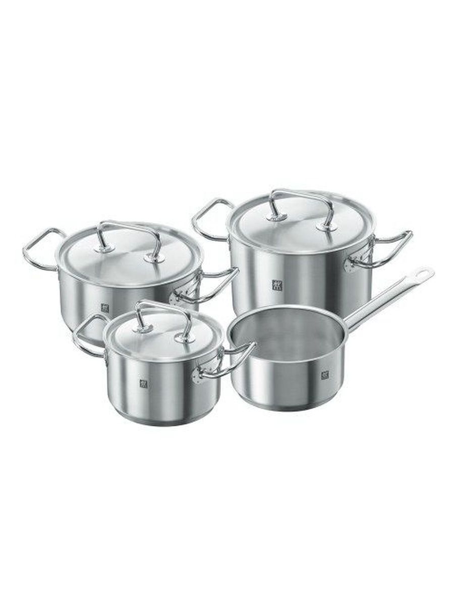 Набор кастрюль 4 предмета Zwilling Twin Classic с толстым дном с крышками
