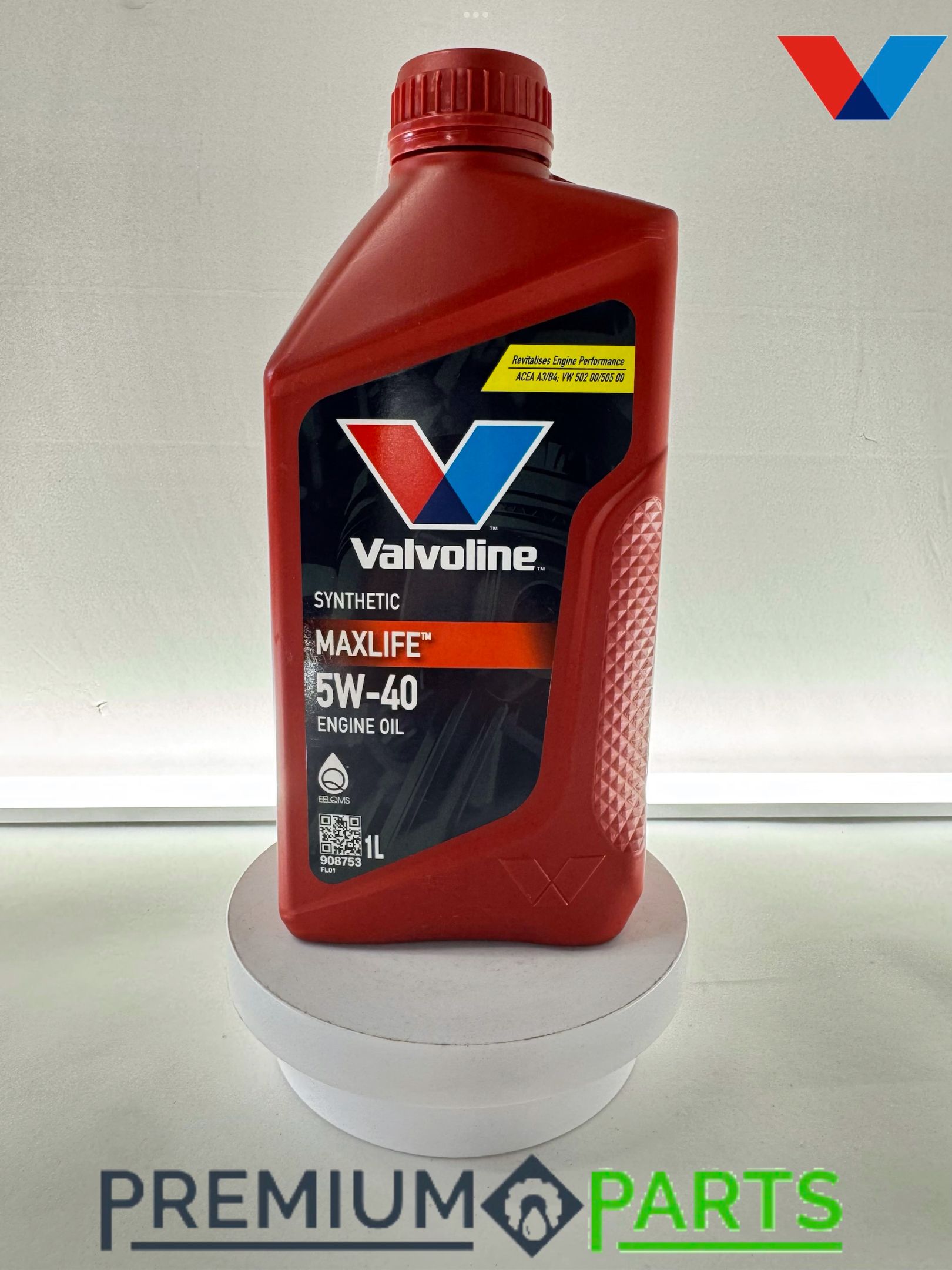 Valvoline MaxLife 5W-40 Масло моторное, Синтетическое, 1 л