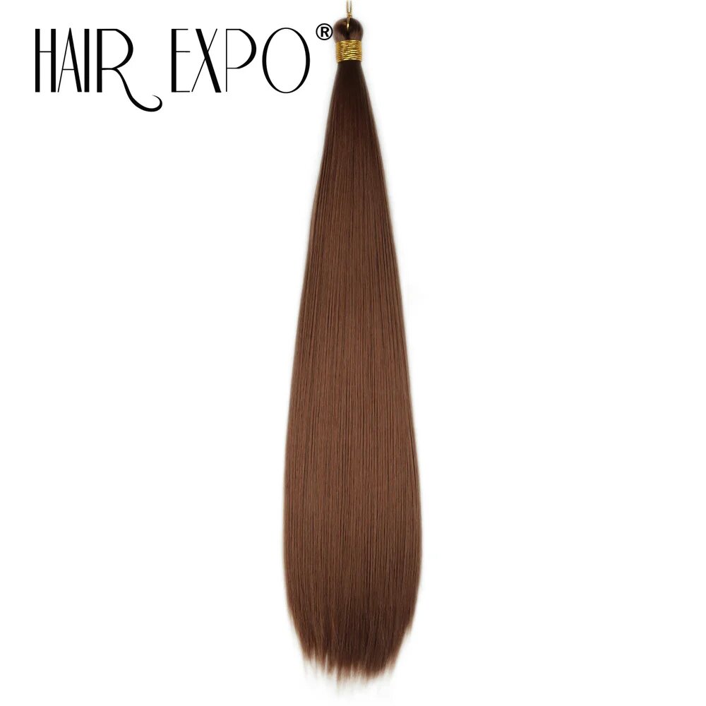 Синтетические косы ombre hair expo city 22-28 дюймов Коричневый, 28 дюймов, 3 шт./лот, 32
