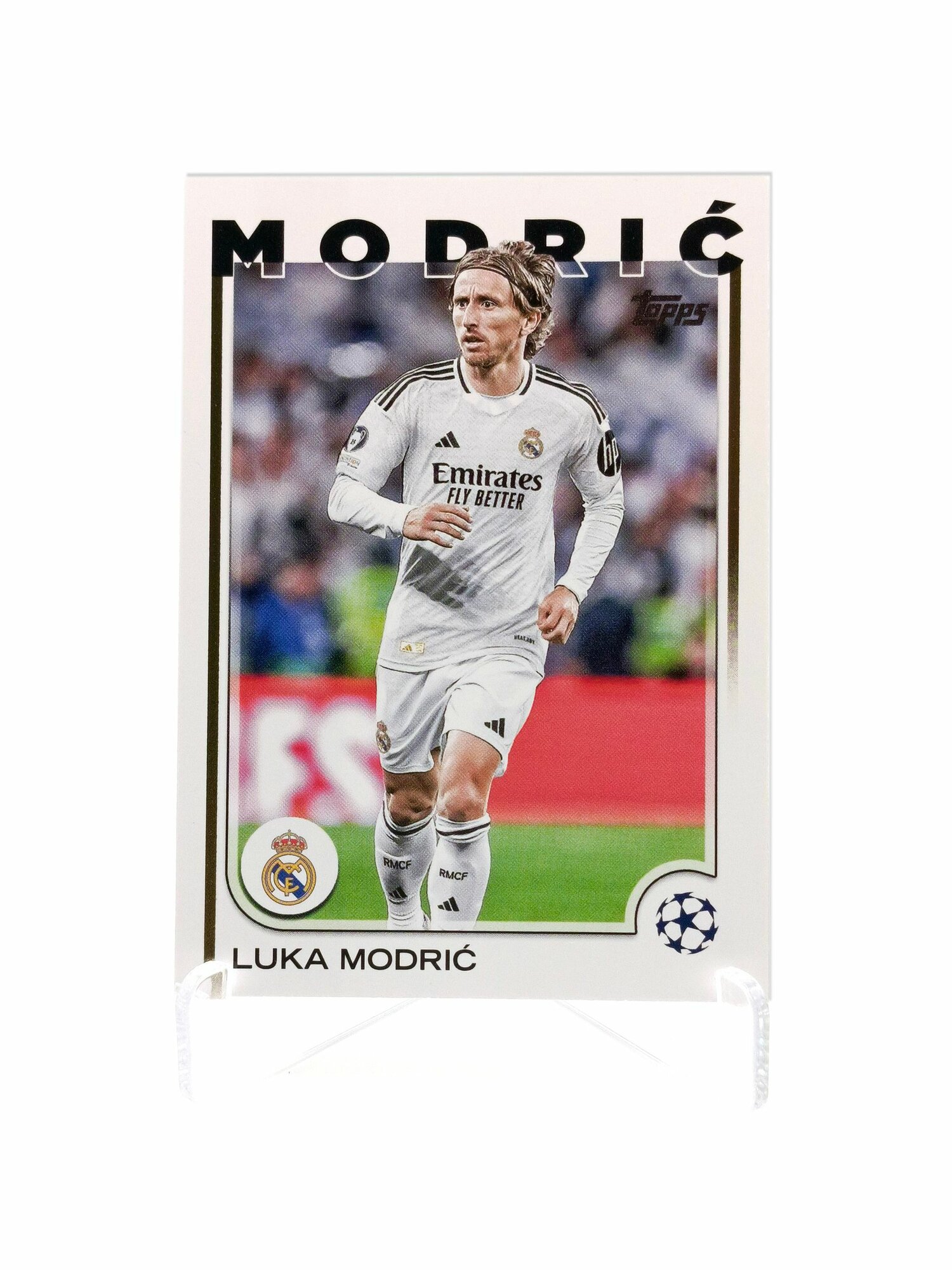 Коллекционная карточка Luka Modric - Real Madrid
