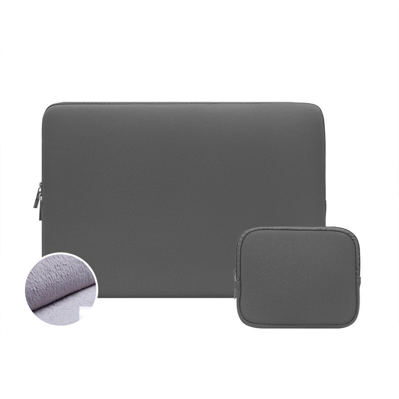 Легкость и практичность KLQ SP12 Foam fleece laptop sleeve 13-15.6" shockproof protective storage bag