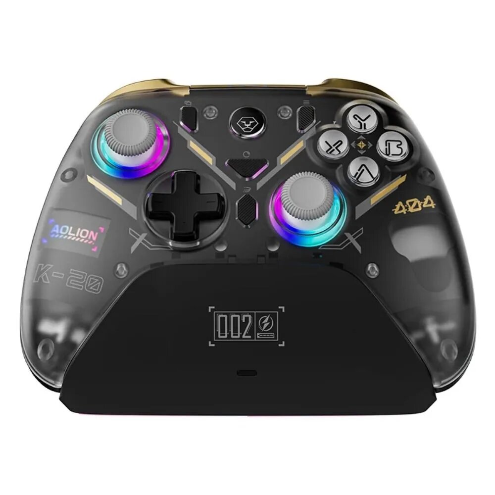 Aolion K20 Геймпад Switch PC iOS Беспроводное Управление прозрачный