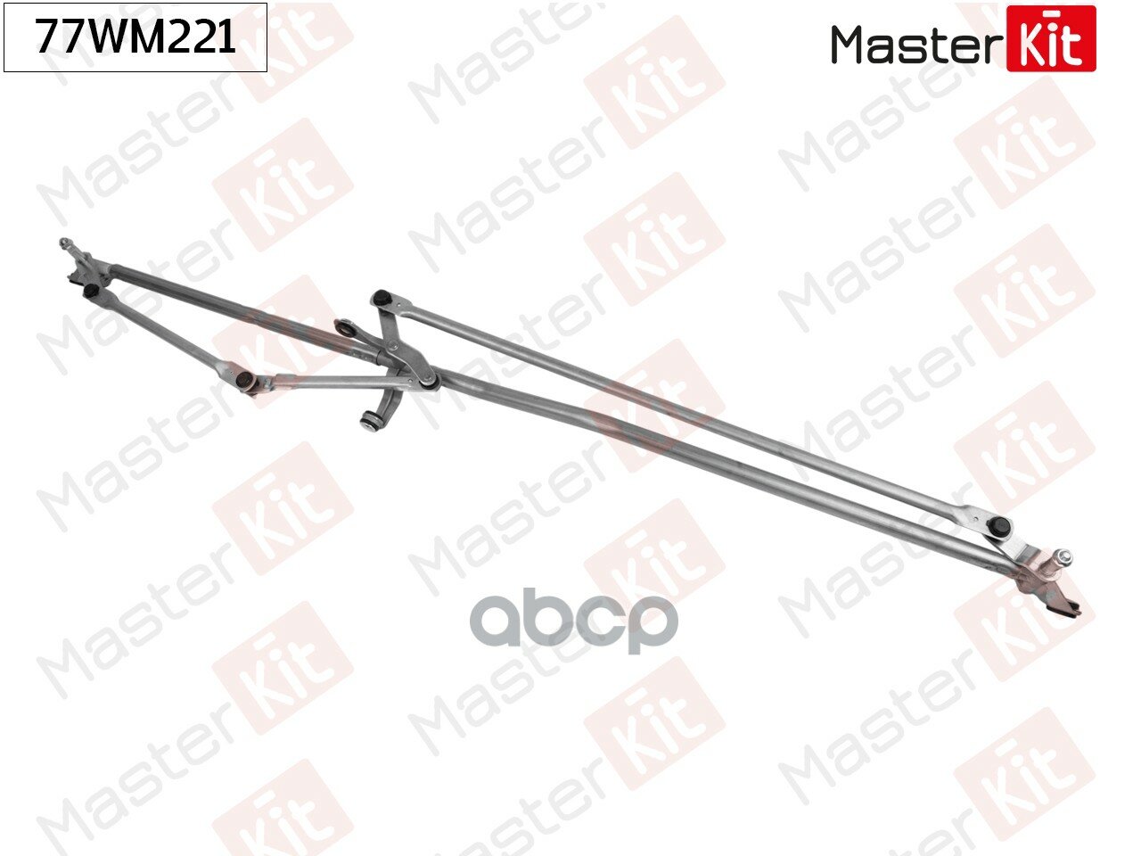 Трапеция стеклоочистителя перед. Citroen C3(FC) 02-, Peugeot 308(4A ,4C ),408 07- MasterKit арт. 77WM221