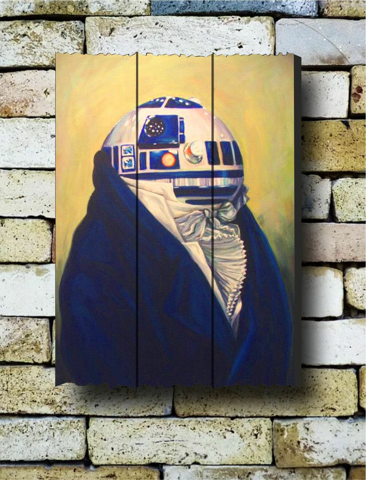 Картина на досках R2-D2 Р2 Д2, Star wars, Звездные войны