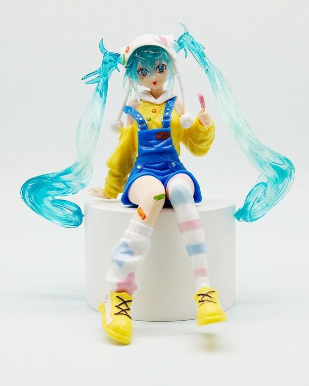 Фигурка Мику Хацунэ кошечка / Miku Hatsune (11см, пакет)