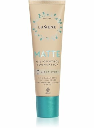 Тональный крем Lumene Matte Oil-Control, оттенок 0 светлый айвори, 30 мл
