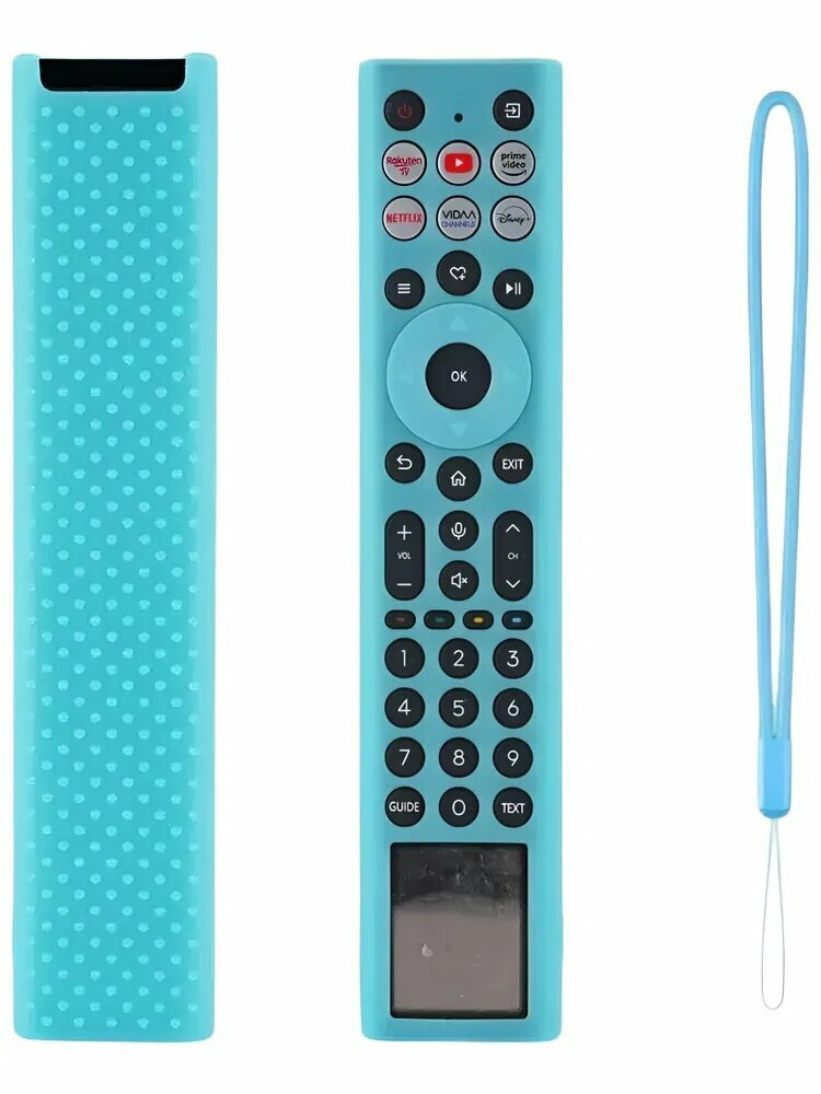 Силиконовый чехол для пульта Hisense ERF6C66H, противоударный
