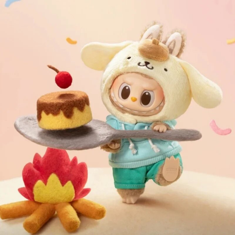 POP MART Labubu Pompompurin Фигурка-сюрприз