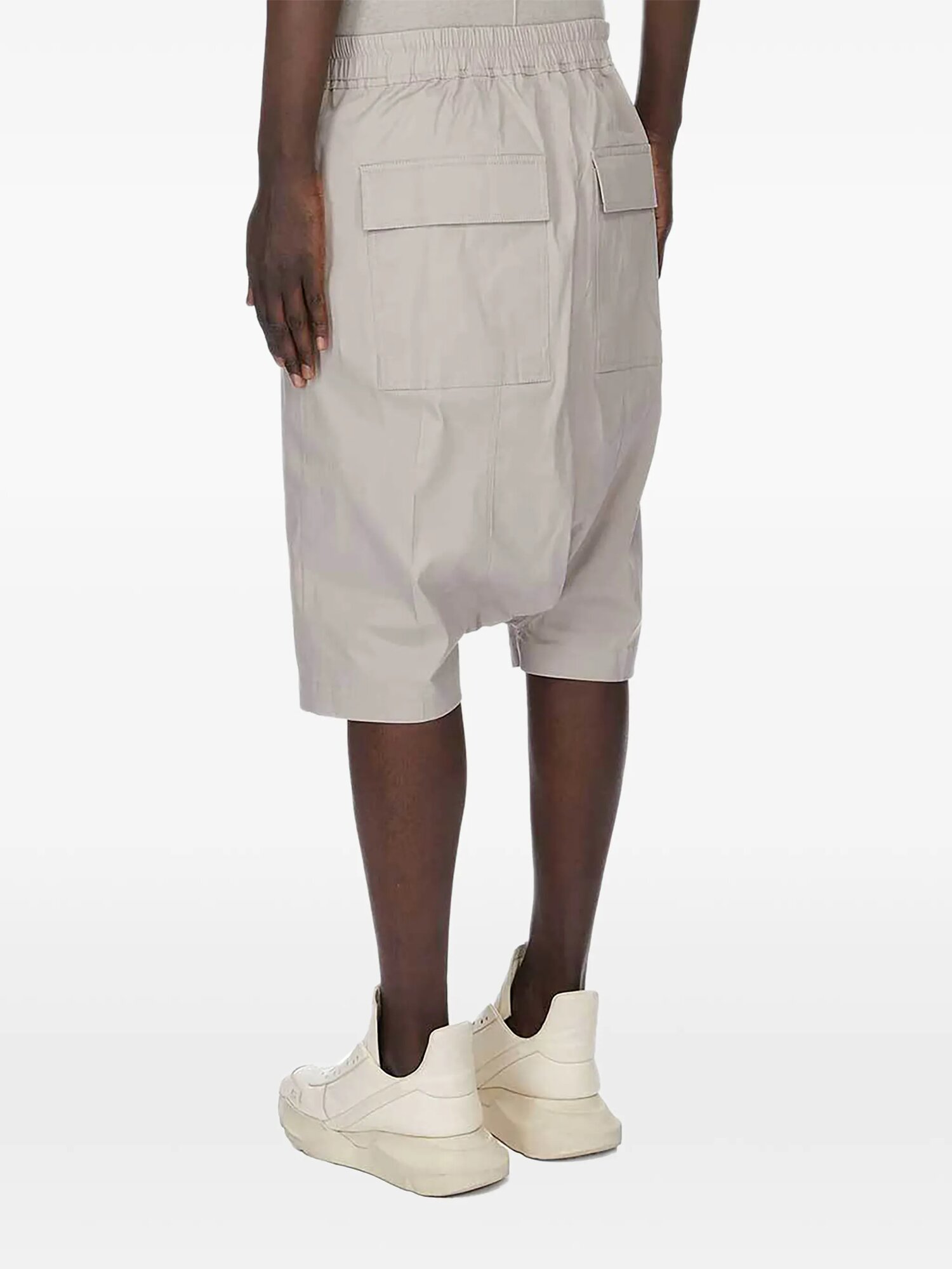 Брюки Rick Owens Dropped-crotch drawstring trousers, размер 46, разноцветный — фото 1