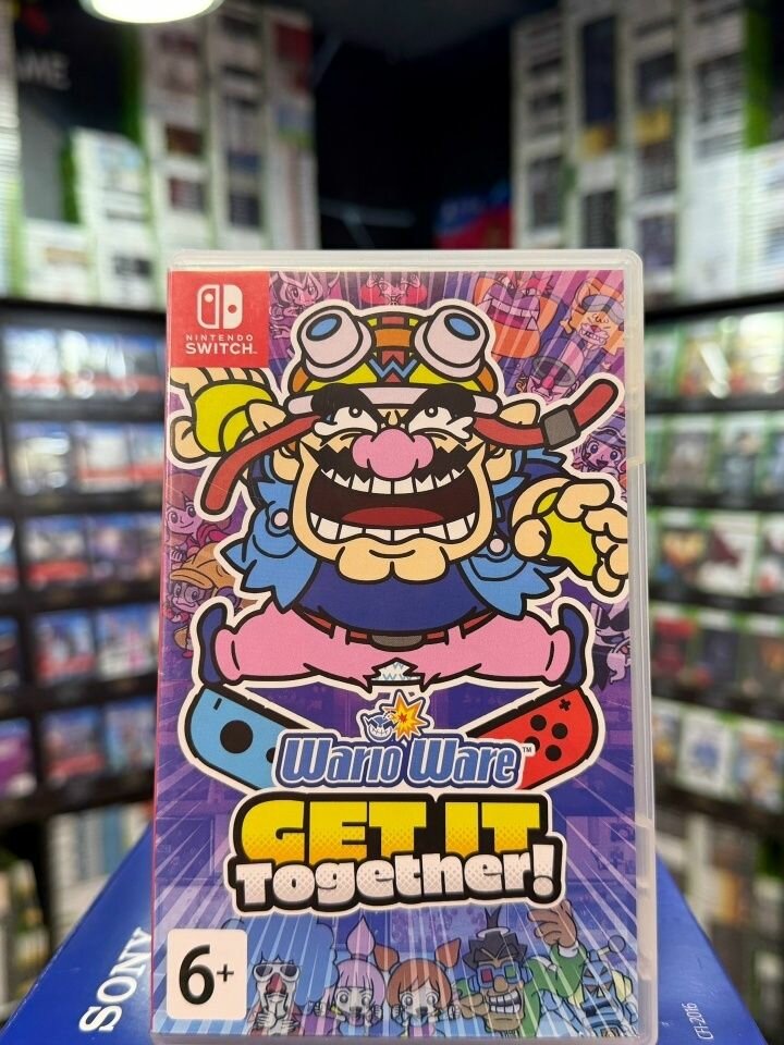Игра Картридж WarioWare: Get It Together! (Nintendo Switch) (Русская версия) (Box)