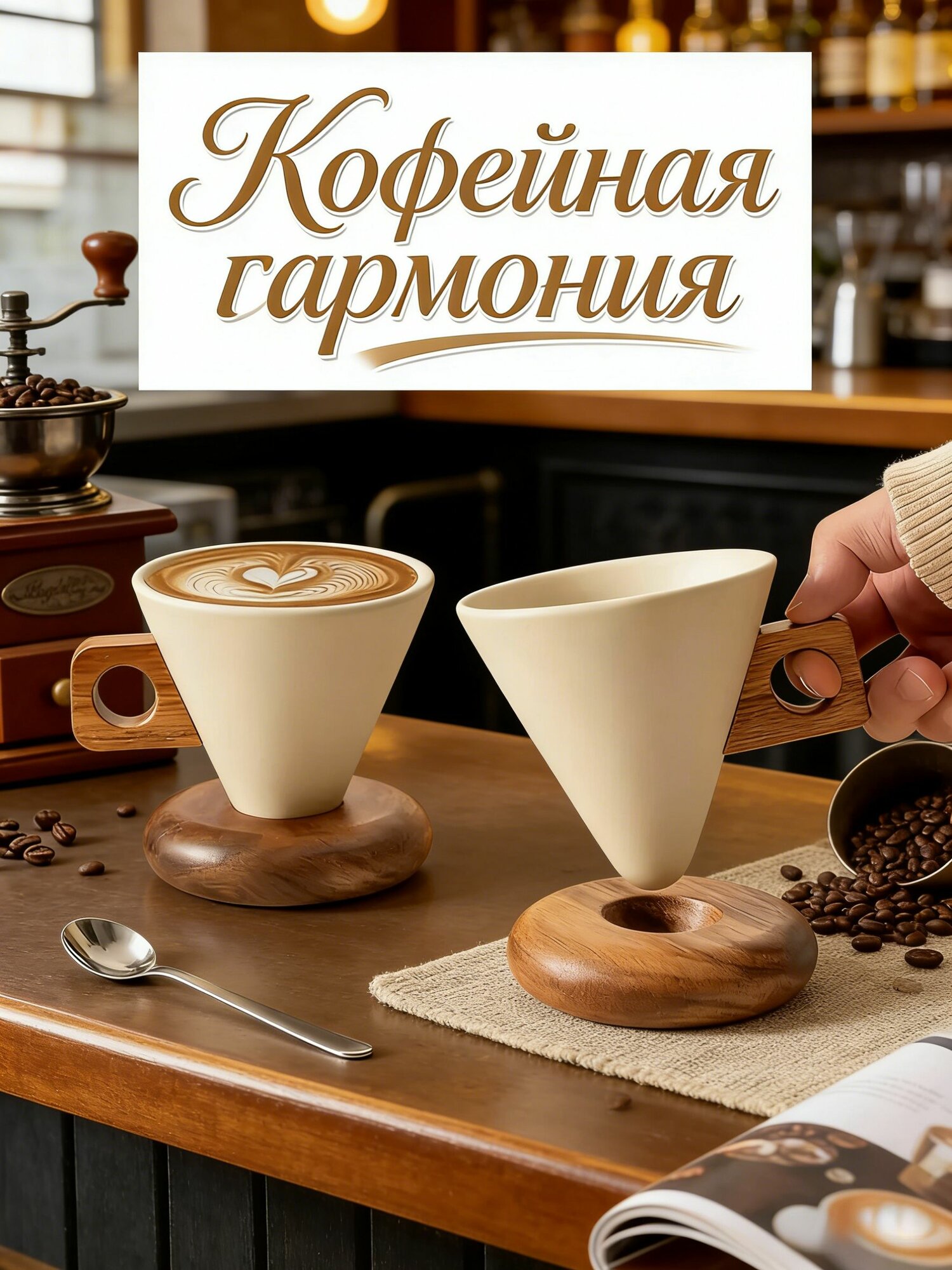 Кружка "1", 250 мл, 1 шт