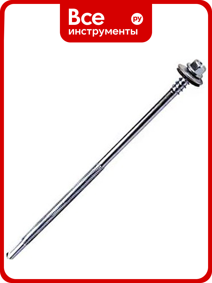 Cаморез для сэндвич-панели европартнер ZN 6,3/5,5x185 1шт. 0 0053 0