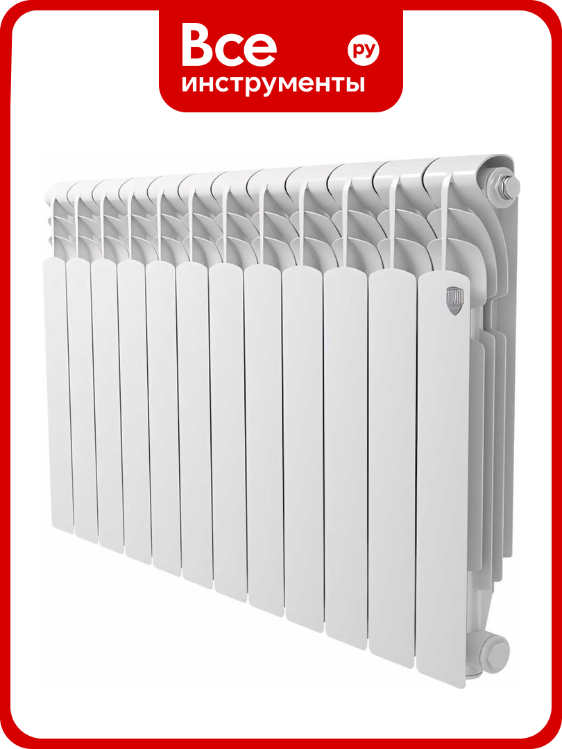 Радиатор Royal Thermo Revolution 500 2.0 - 12 секций НС-1340187