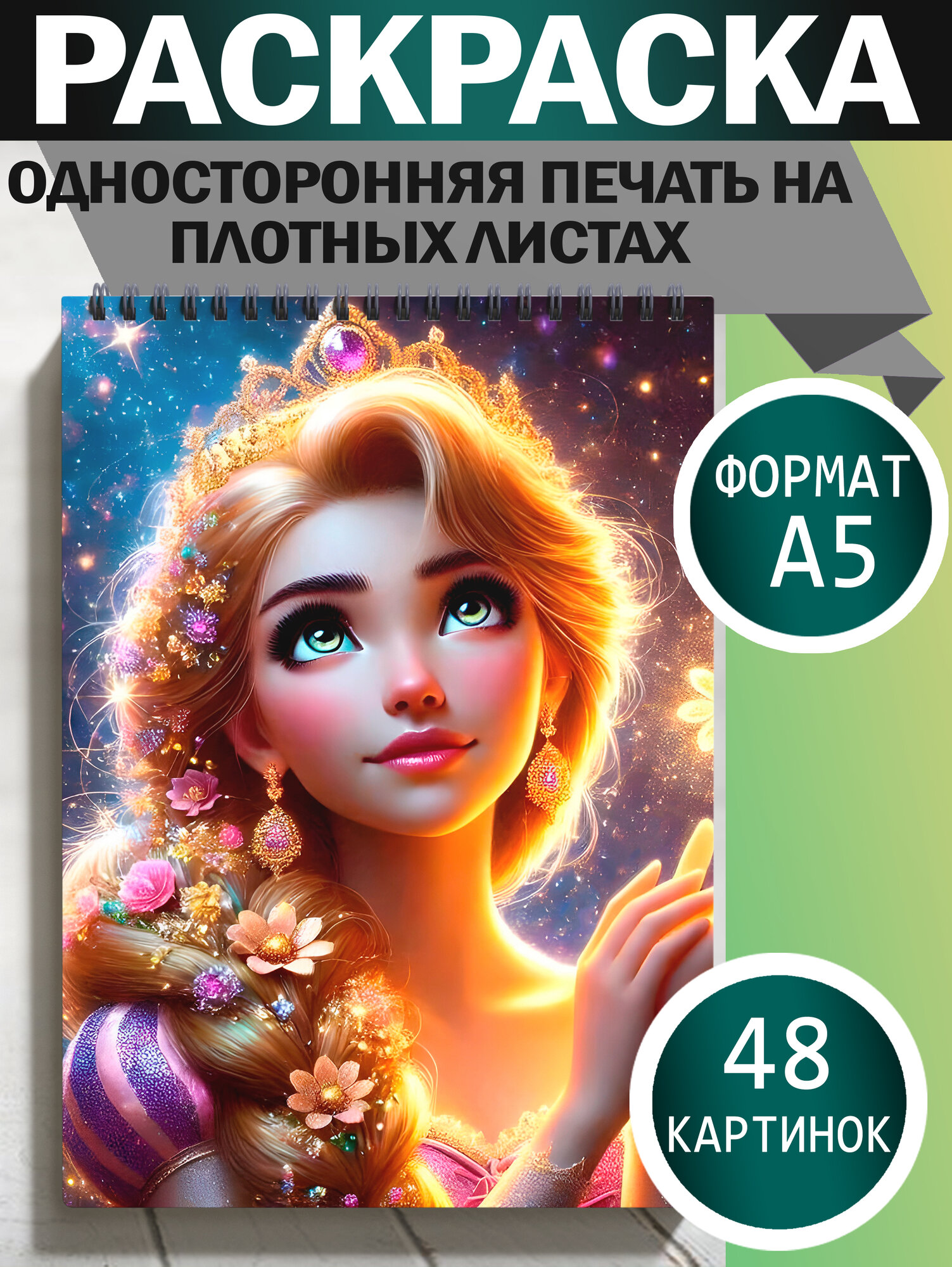 Раскраска Принцессы