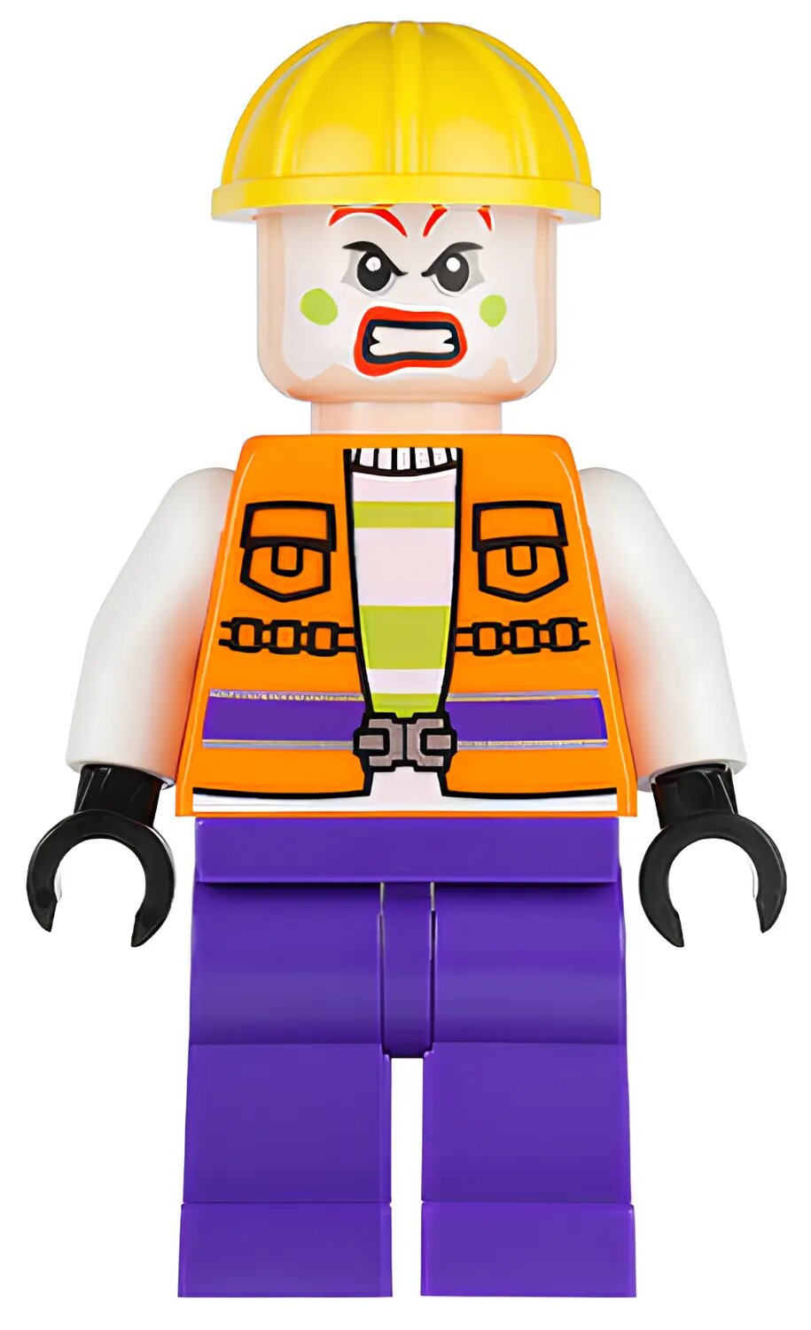 Минифигурка Lego Super Heroes Joker's Goon - Construction Outfit sh0093 U