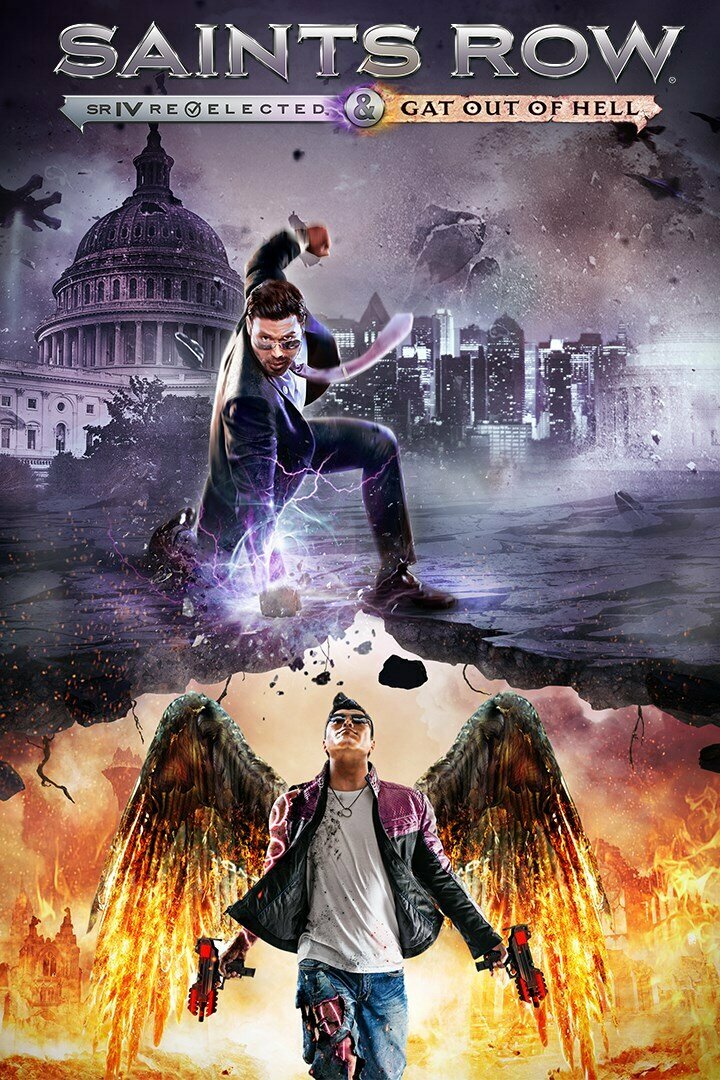 Saints Row IV: Re-Elected & Gat out of Hell — ключ активации Xbox / Microsoft Store · Xbox One, Xbox Series X|S · цифровой ключ · любой регион