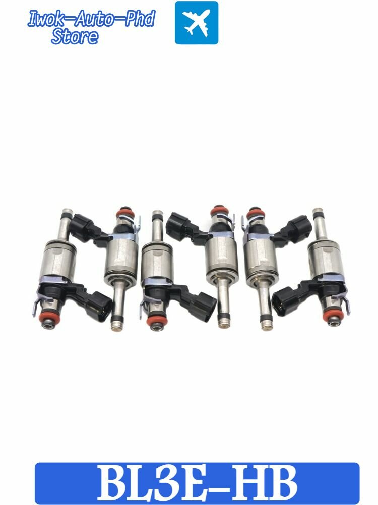 6 штук форсунки для новых автомобилей BL3E-HB для Ford F-150 Transit 150 250 350 Expedition 3.5L V6 BL3E-9f 593-HB BL3Z-9f 593-A