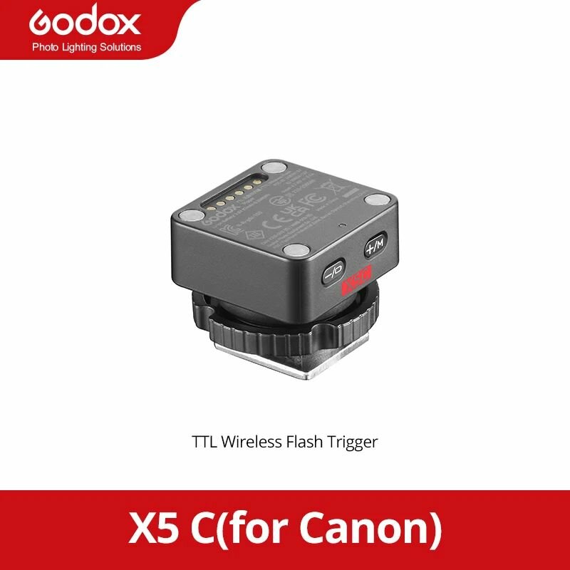 Godox X5 Беспроводной триггер Hotshoe 2-в-1 TTL HSS 2.4G для Sony Canon Nikon Fuji Hasselblad Olympus