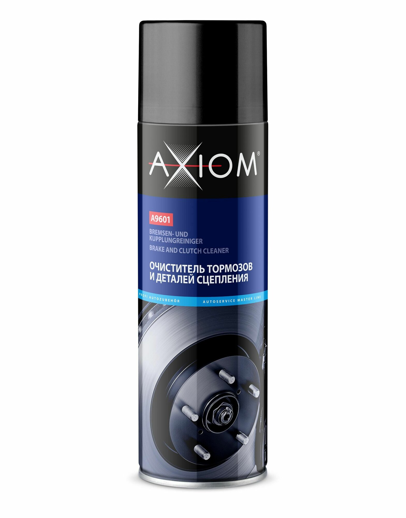 Очиститель тормозов и деталей сцепления AXIOM, 650 мл. спрей. AXIOM A9601 AXIOM A9601