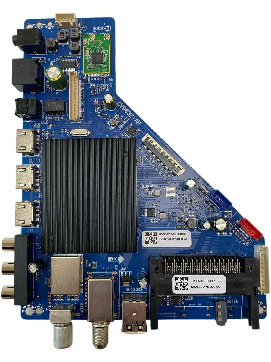Плата основная (KV9632-A75), для телевизора HARTENS HTY-65UHD06B-S2