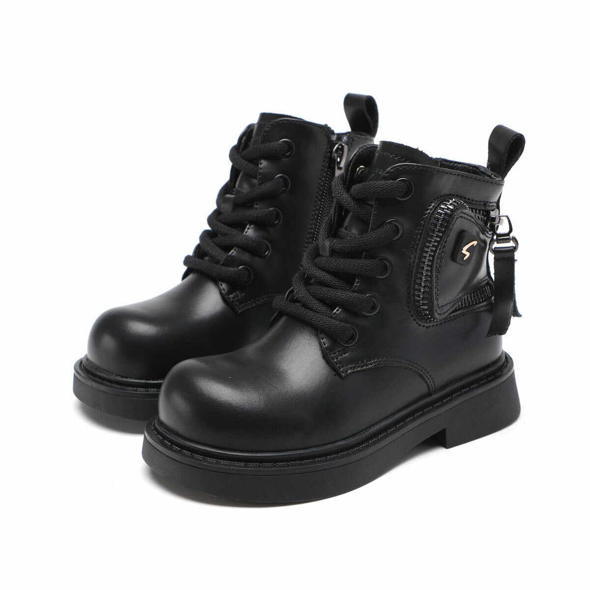 Ботинки берцы Satchi Combat Boots, размер 26, желтый — фото 1