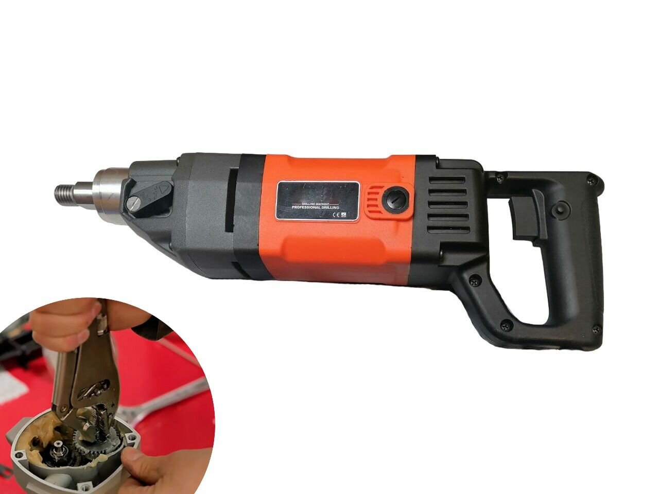Алмазная дрель с микроударом SCY-18/2PA (с регулировкой муфты)