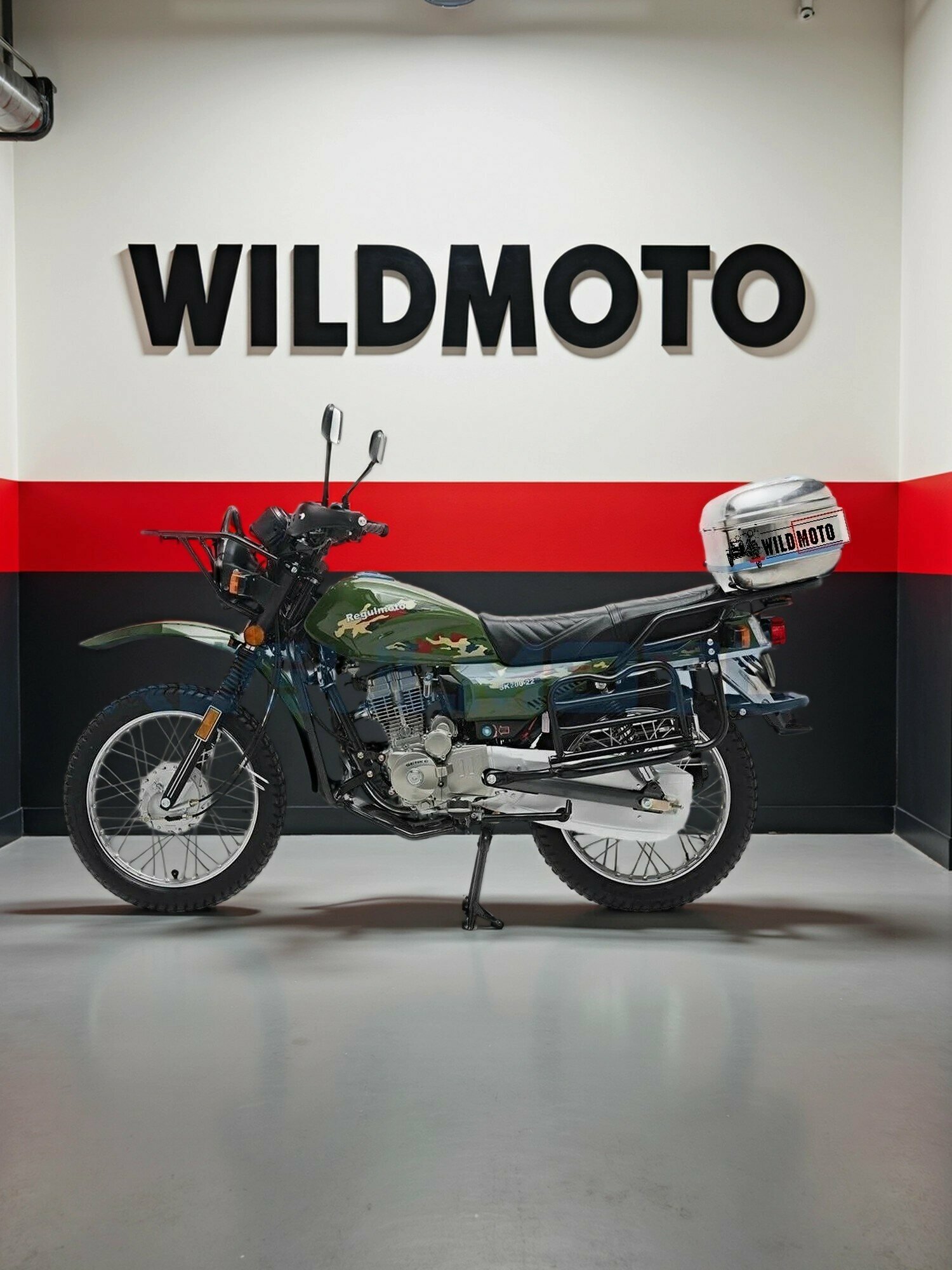 Мотоцикл дорожный Regulmoto (Регулмото) SK200 - 22, с❗ ПТС,❗ Кофр.