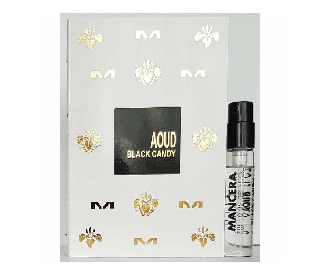 Mancera Aoud Black Candy 2 мл парфюмерная вода унисекс, восточные, гурманские