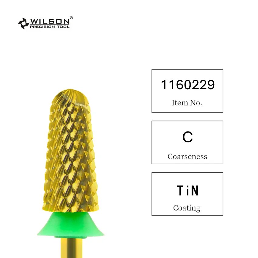 WILSON PRECISION TOOL Большие предохранительные биты для маникюра из вольфрамового карбида