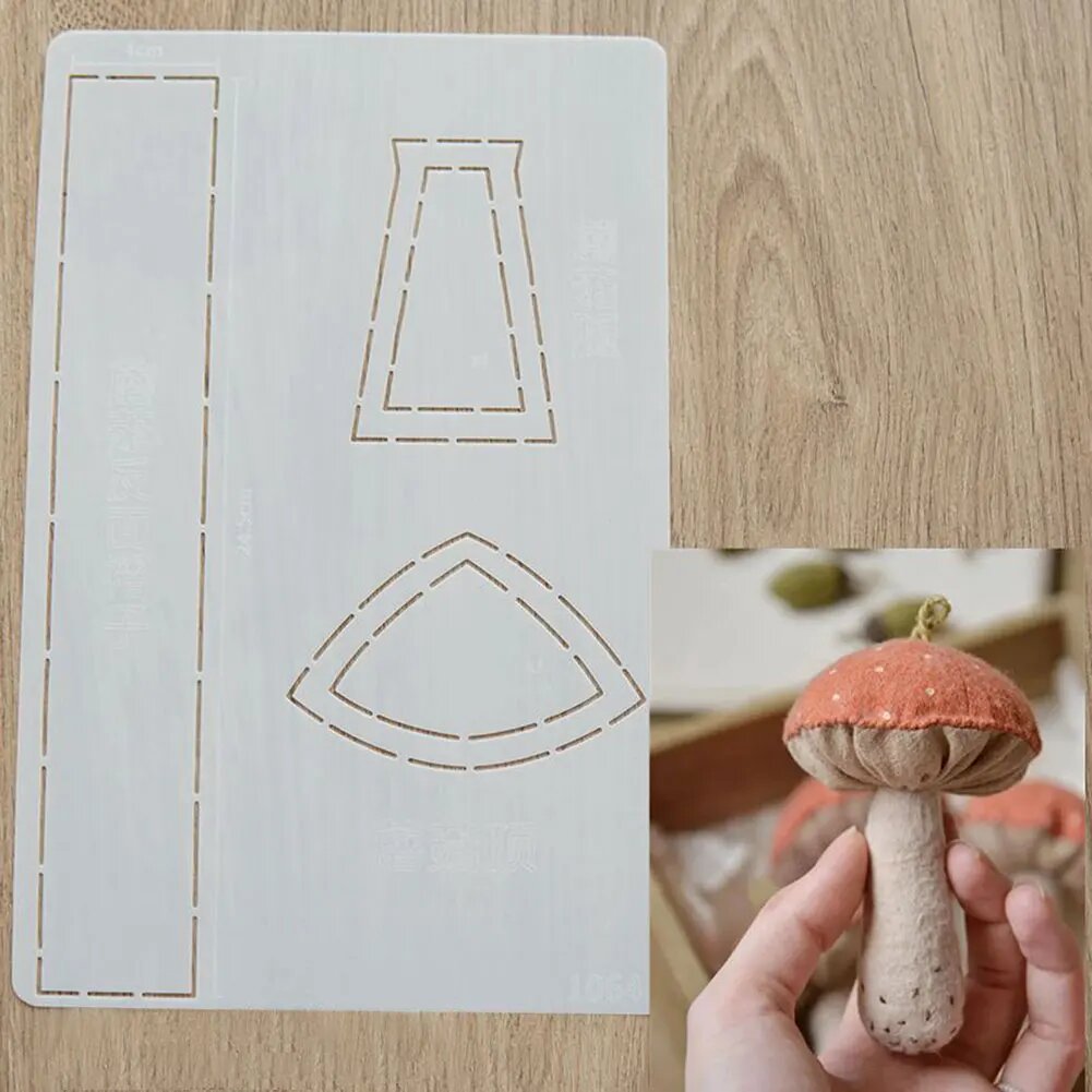Пластиковые шаблоны для вышивания Stookits Бежевый, 1064 Stereo Mushroom