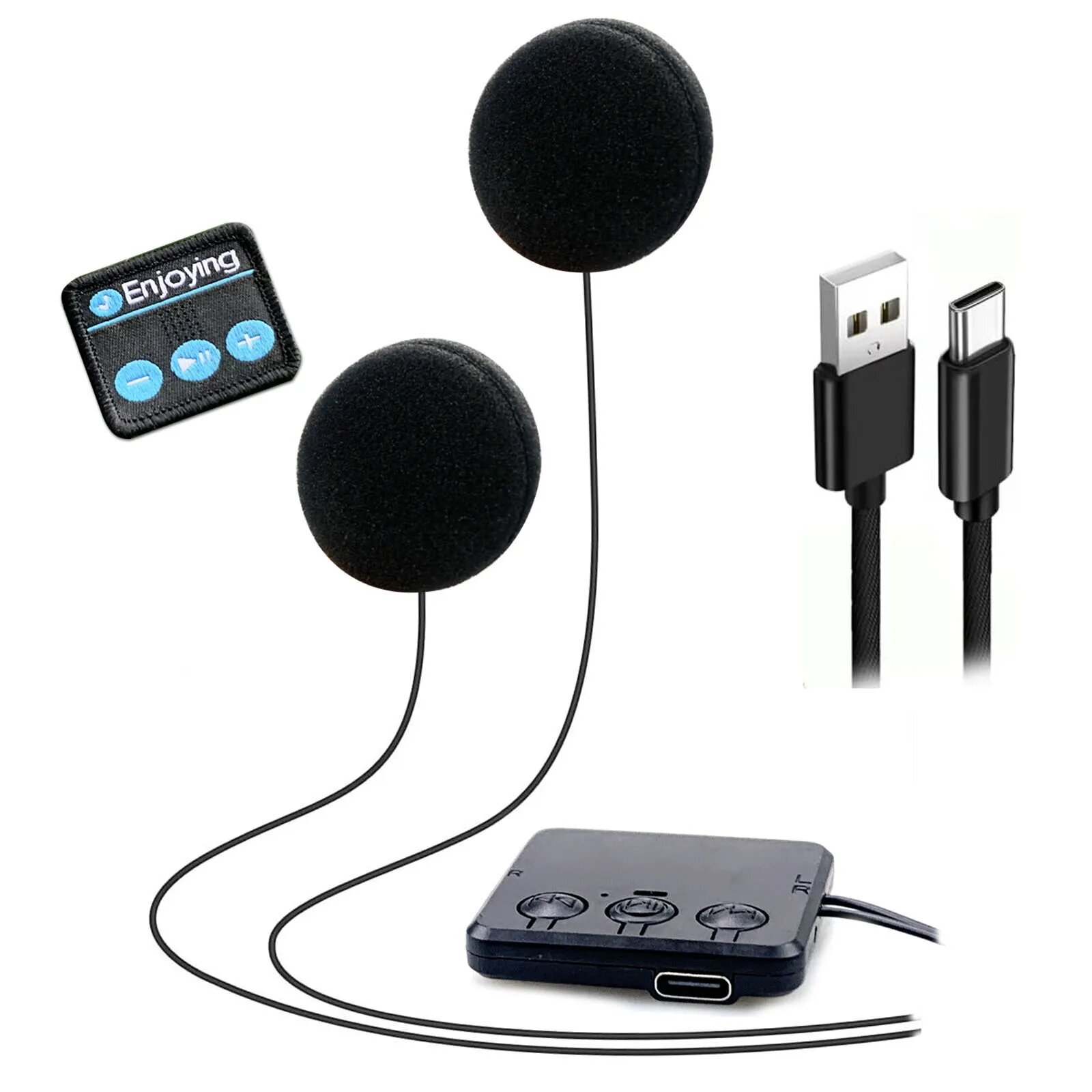 Беспроводная вязаная шапка-гарнитура Bluetooth 5.4