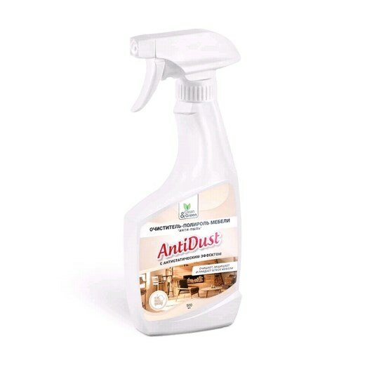 Полироль для мебели 500мл Antidust Анти-пыль триггер