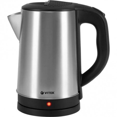 Чайник электрический Vitek VT-1150 1.8л. 1700Вт серебристый (нерж. сталь)