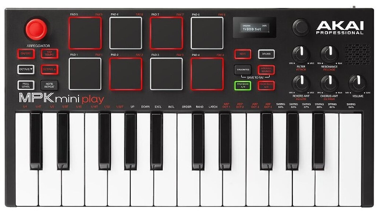 Клавиатура Midi Akai PRO MPK Mini Play .