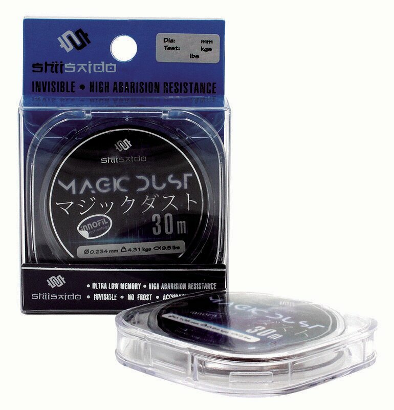 Леска для рыбалки монофильная Shii Saido Magic Dust, L-30 м, d-0,128 мм, test-1,40 кг, хамелеон