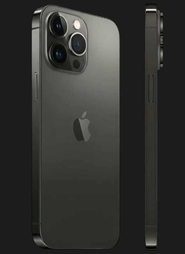 Фициально авторизовано Оригинал Смартфон Apple Iphone 13 Pro Max 256 ГБ(Black) , (nano SIM, ESIM), черный