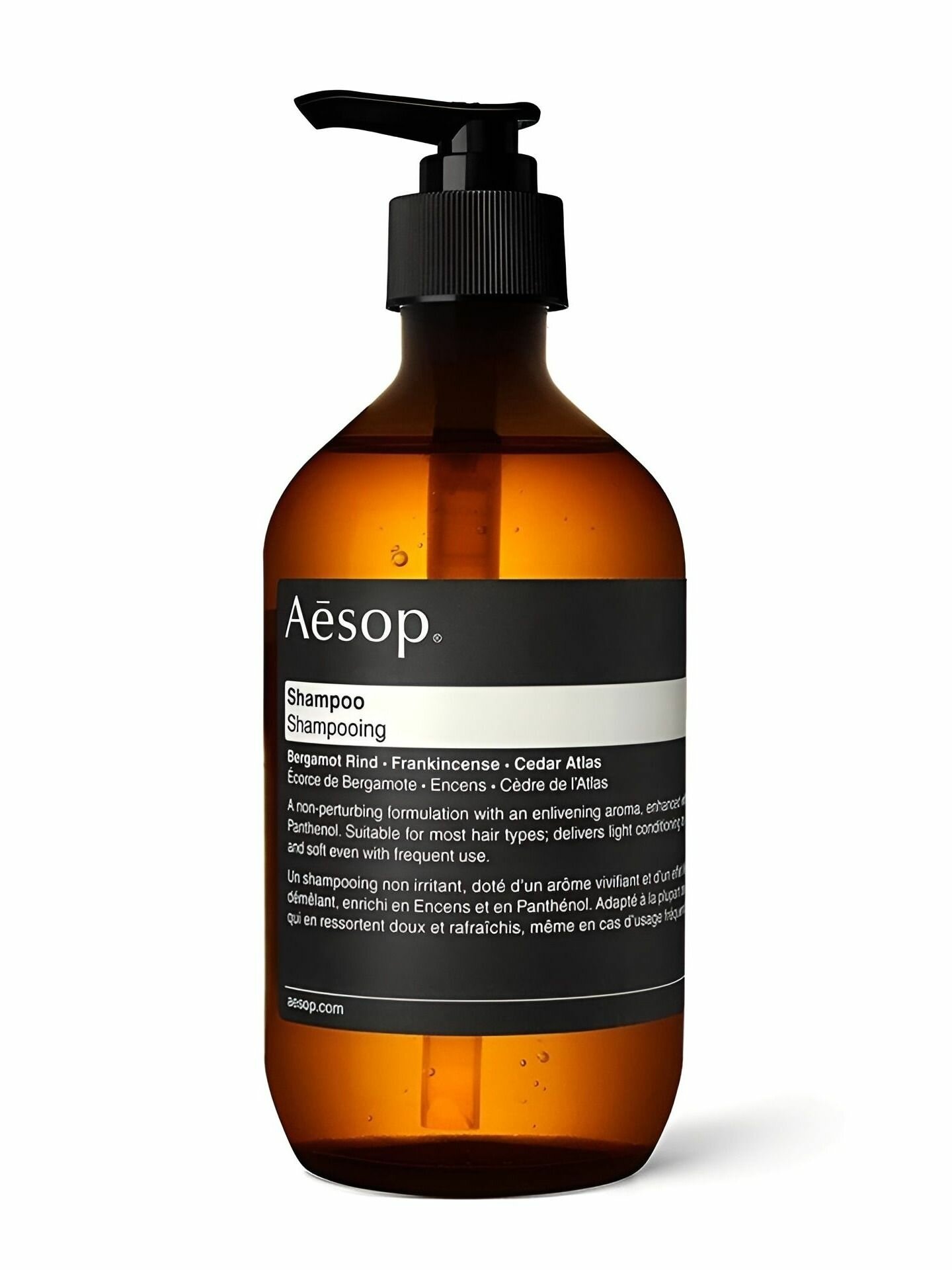 AESOP - Шампунь волос, Для лечения сухой кожи головы, Для блеска и увлажнения кудрявых, Прямых и тонких волос, Shampoo, 500 мл