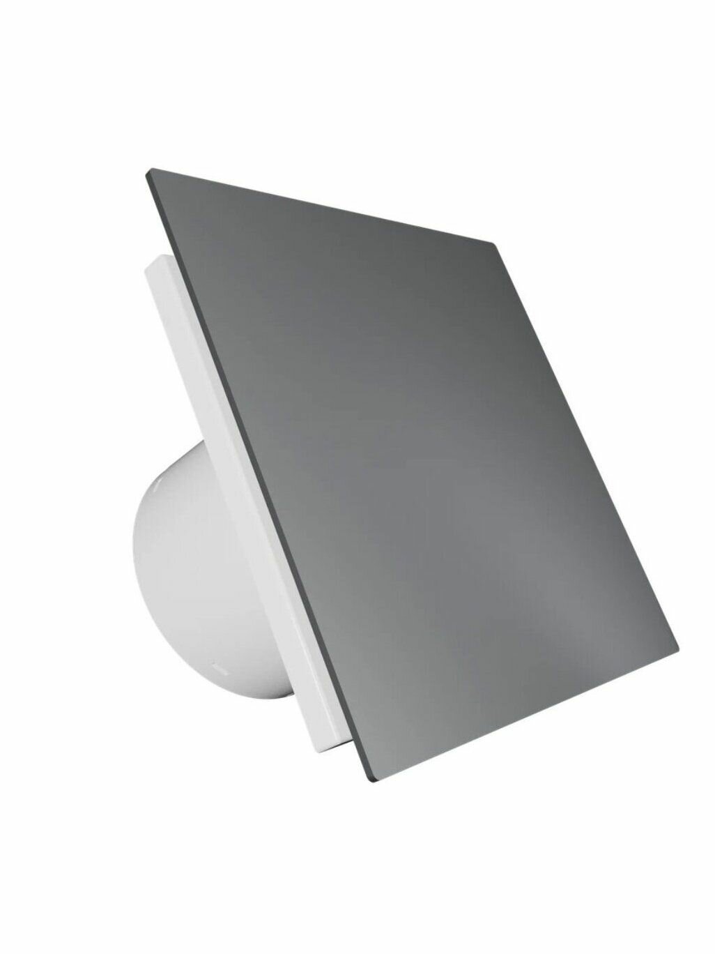 Панель для вытяжного вентилятора DICITI AEON Gray Metal, 100 мм, серая