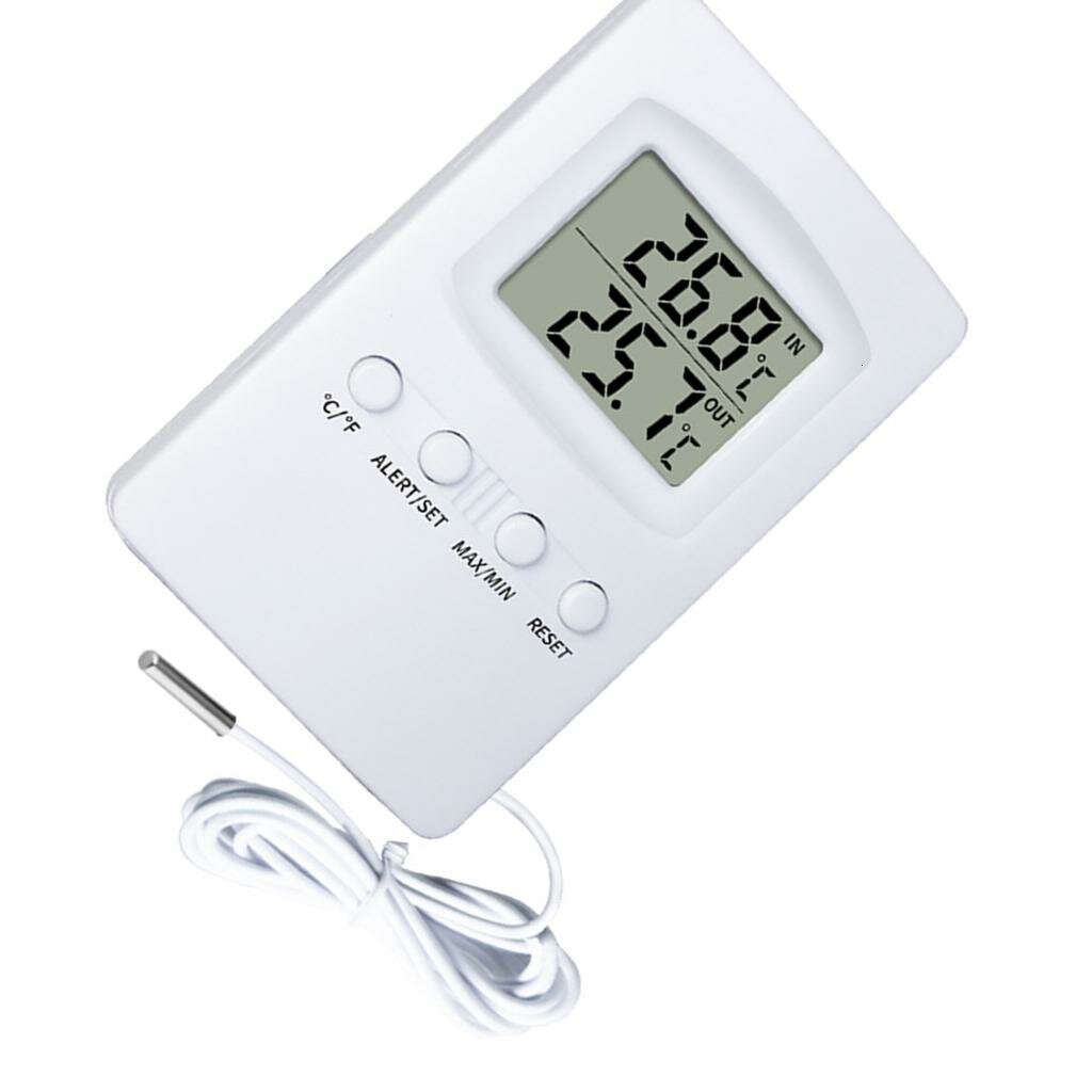 Цифровой LCD-термометр с внешними датчиками