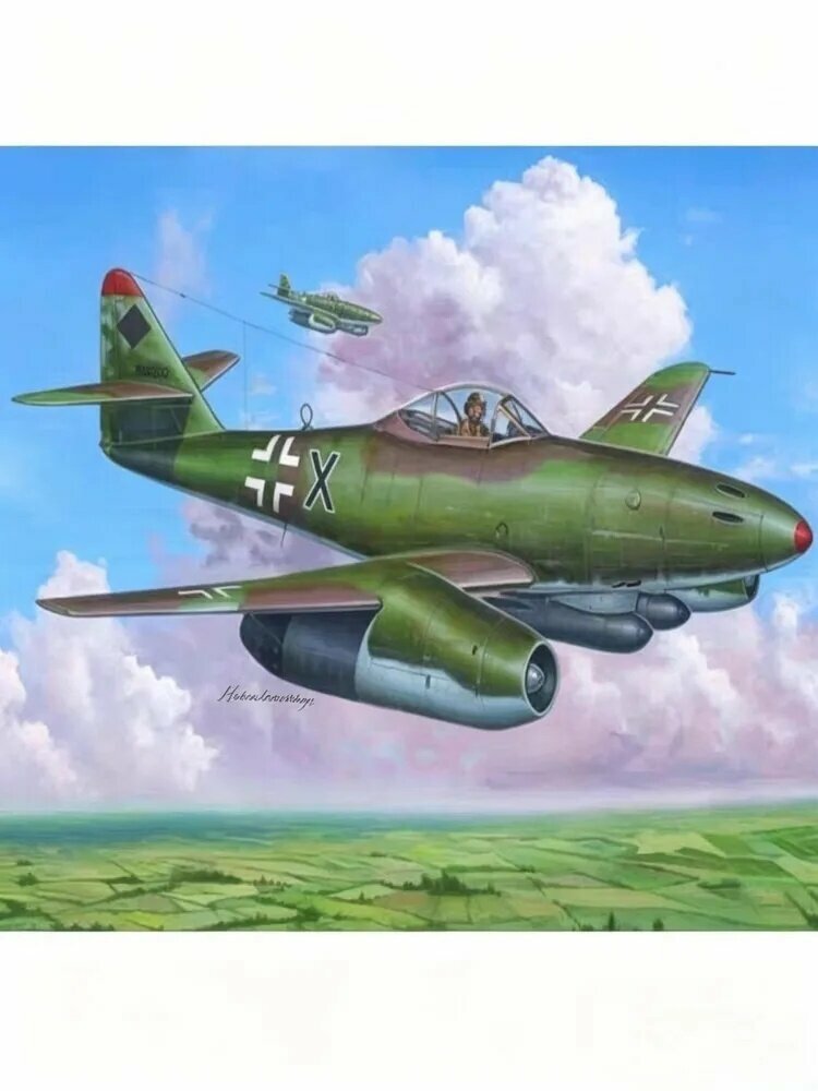 HOBBY BOSS 1/48 80376 Мессершмитт Me262 A-2a Самолеты