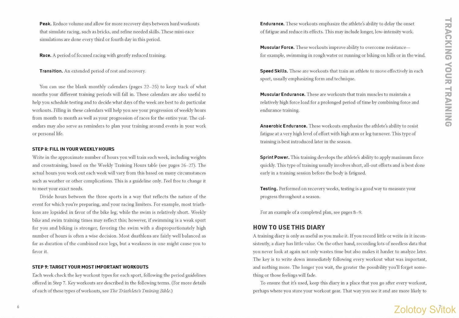 Журнал тренировок The Triathletes Training Journal, мягкая обложка, 2024 год — фото 1
