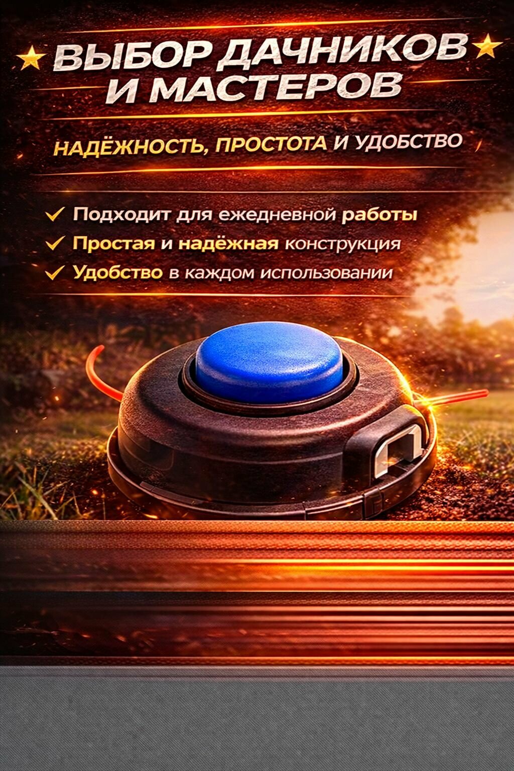 Катушка для триммера — фото 1