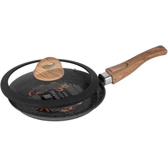 Блинница Panairo "Induction " 22 см со съемной ручкой, индукция (PAN-BLIN-22-Srus. wd-K. wd-I)