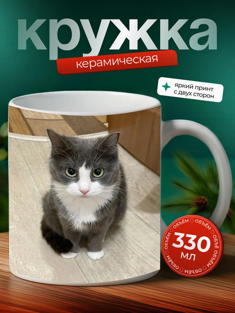 Кружка Ванский пятнистый кот 31,