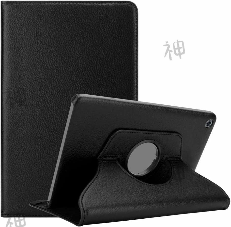 Вращающийся на 360 градусов флип-чехол из искусственной кожи для Huawei MediaPad M5 Lite 10 (10,1 дюйма) BAH2-W09/AL10 2018, чехол для планшета без автоматического включения