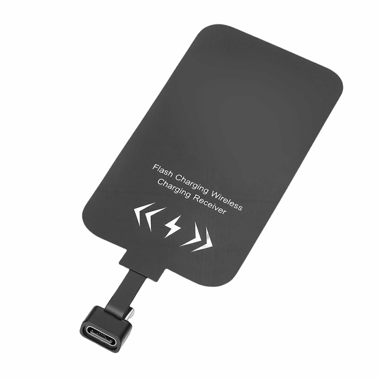 Адаптер приемника беспроводной зарядки, подходящий для телефона Samsung Galaxy, USB Type C, ультратонкий модуль приемника беспроводного зарядного устройства