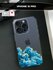 Чехол на Apple iPhone 15 Pro / Айфон 15 Про с принтом Звезда и облака, прозрачны...