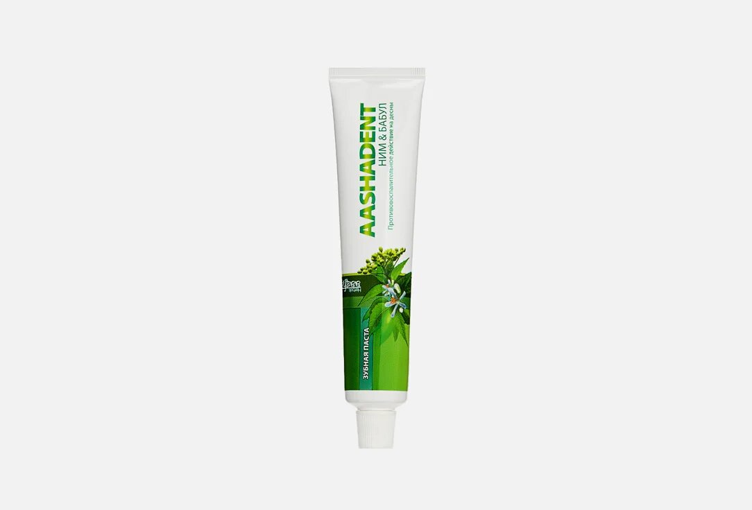 Aasha Herbals ним и бабул Зубная паста 100 г