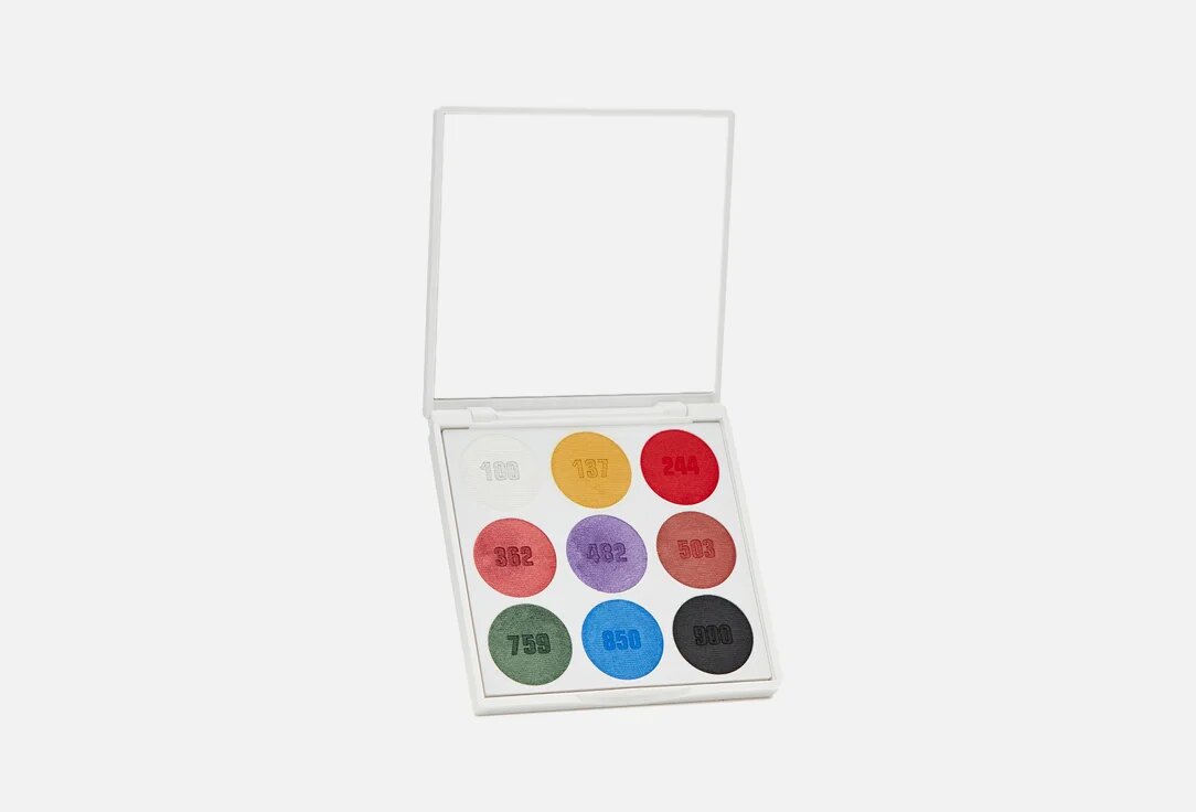3INA The color palette iconic numbers Палетка теней для век 8г